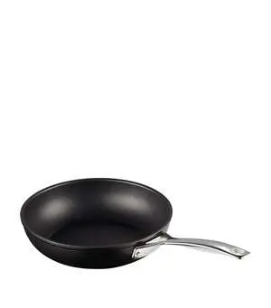 LE CREUSET Toughened Non-stick Aluminium Deep Frying Pan - Black