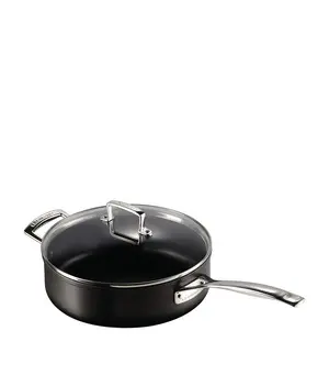 LE CREUSET Toughened Non-stick Sauté Pan - Black