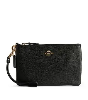 COACH® Small Leather Pouch