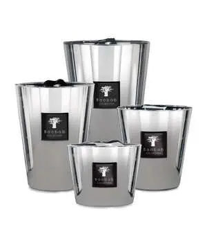 BAOBAB COLLECTION Platinum Candle - Silver