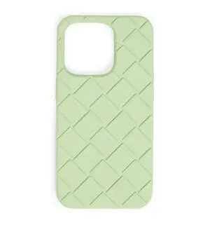 Bottega Veneta Intrecciato Iphone 14 Pro Case