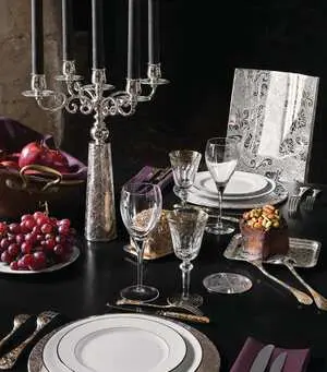 Christofle Jardin D'eden Five-light Candelabra