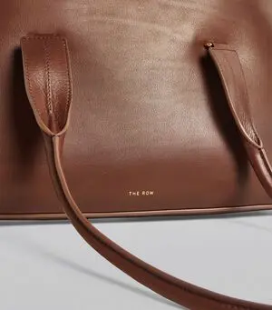 THE ROW Leather Devon Tote Bag