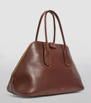 THE ROW Leather Devon Tote Bag