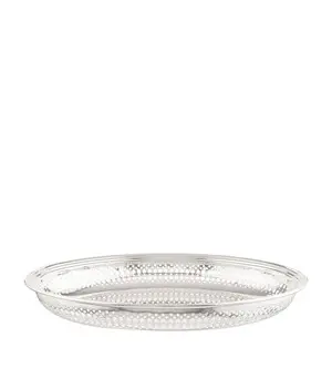 GREGGIO Plated Georgian Bread Basket - Silver