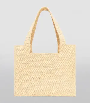Loewe X Paula's Ibiza Font Medium Tote Bag - Beige