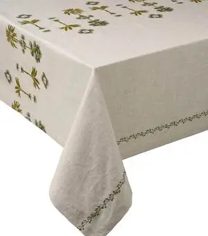 ALEXANDRE TURPAULT Barbade Tablecloth - Beige