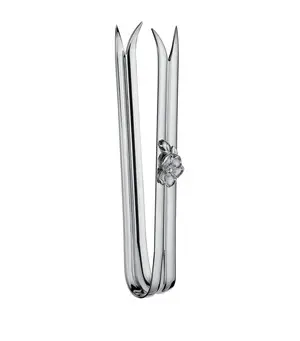 Christofle Anemone Ice Tongs - Silver