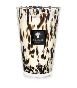 BAOBAB COLLECTION Pearls Maxi Candle - Black