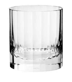 RICHARD BRENDON Fluted Double Old Fashioned Tumbler - Clear