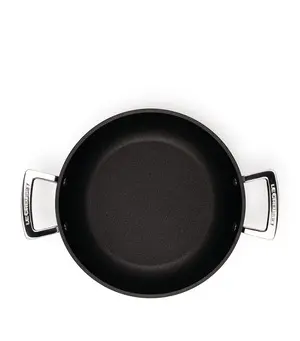 LE CREUSET Toughened Non-stick Shallow Casserole Dish - Black