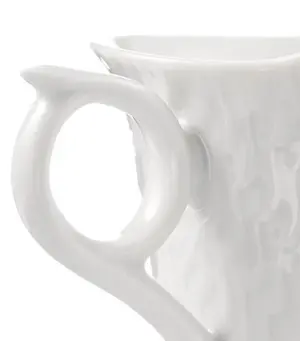MEISSEN Porcelain Waves Relief Espresso Cup And Saucer