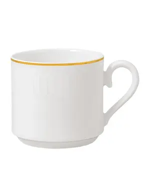 VILLEROY & BOCH Bone Porcelain Château Septfontaines Stackable Cup - White