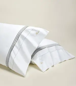 PRATESI Tre Righe Bolster Pillowcase