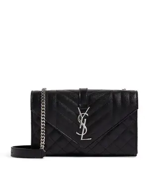 Saint Laurent Small Envelope Matelassé Shoulder Bag
