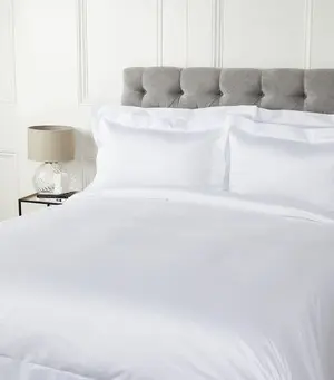 CELSO DE LEMOS Bourdon Duvet Cover - White