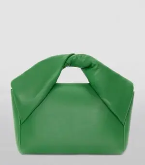 JW Anderson Medium Leather Twister Top-handle Bag