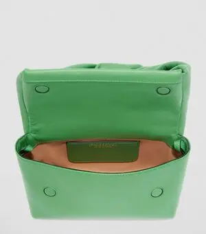JW Anderson Medium Leather Twister Top-handle Bag