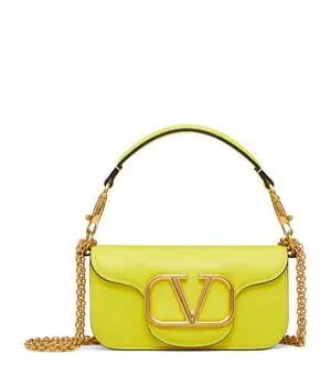 Valentino Garavani Leather Locó Top-handle Bag