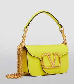 Valentino Garavani Leather Locó Top-handle Bag