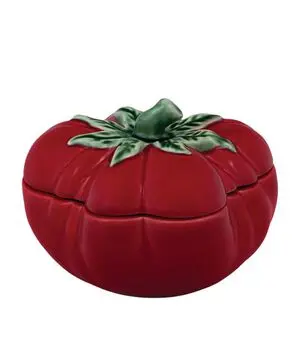 BORDALLO PINHEIRO Lidded Tomato Bowl - Multi