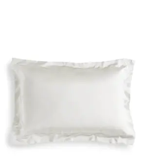 Gingerlily Silk Oxford Pillowcase - White