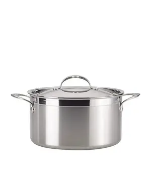 HESTAN Probond Stockpot With Lid - Metallic