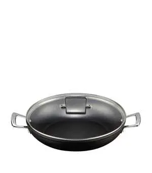 LE CREUSET Toughened Non-stick Shallow Casserole Dish - Black