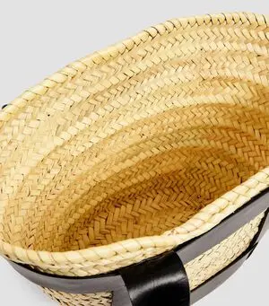 DEMELLIER Raffia Santorini Tote Bag