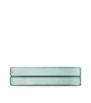 Ralph Lauren Oxford Evergreen Fitted Sheet - Green