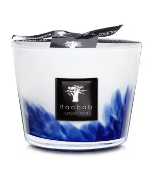 BAOBAB COLLECTION Feathers Touareg Candle - Blue
