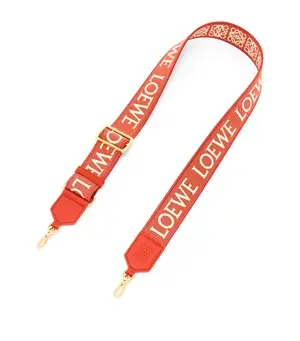 Loewe Loewe Jacquard Anagram Strap Orange