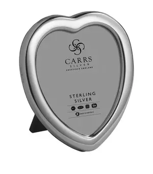 CARRS SILVER Heart Sterling Frame - Silver