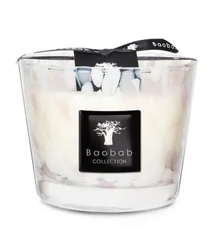 BAOBAB COLLECTION Pearls Candle - White