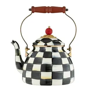 MACKENZIE-CHILDS Courtly Check Tea Kettle