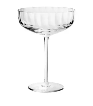 RICHARD BRENDON Large Fluted Coupe - Clear