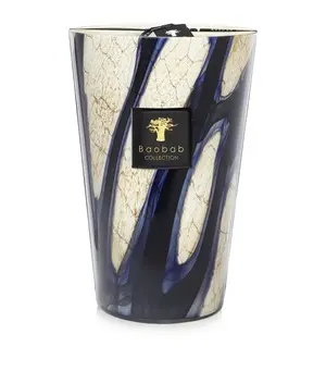 BAOBAB COLLECTION Stones Lazuli Maxi Candle - Blue