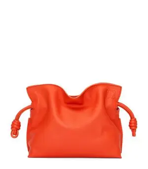 Loewe Loewe Mini Flamenco Purse Orange