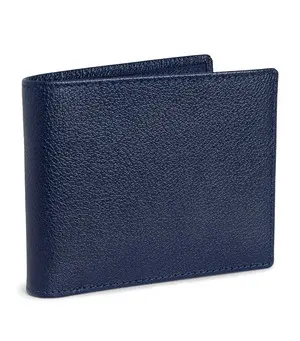 ETTINGER 6-slot Capra Bifold Wallet - Blue