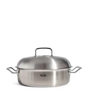 FISSLER Original-profi Round Roaster With High-dome Lid - Metallic