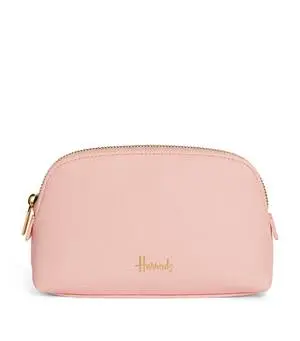 Harrods Oxford Cosmetic Bag - Pink