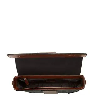 SERAPIAN Canvas Flap Messenger Bag