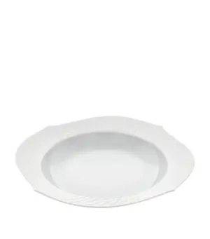 MEISSEN Porcelain Waves Relief Soup Plate