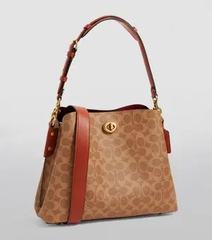 COACH Leather Willow Bucket Bag