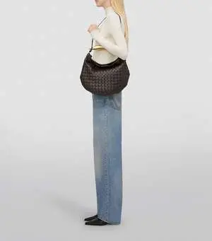 Bottega Veneta Medium Sardine Shoulder Bag - Brown