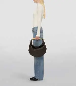 Bottega Veneta Medium Sardine Shoulder Bag - Brown