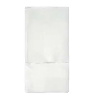 THOMAS FERGUSON Satin Band Linen Napkin - White