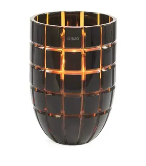 ONNO Extra Large Gold Forever Crystal Candle - Black