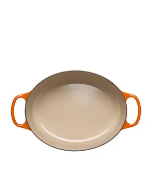 LE CREUSET Cast Iron Oval Casserole Dish