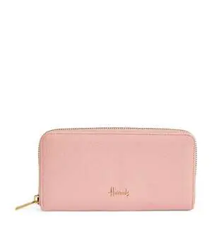 Harrods Gold Tone Wallets For Women
